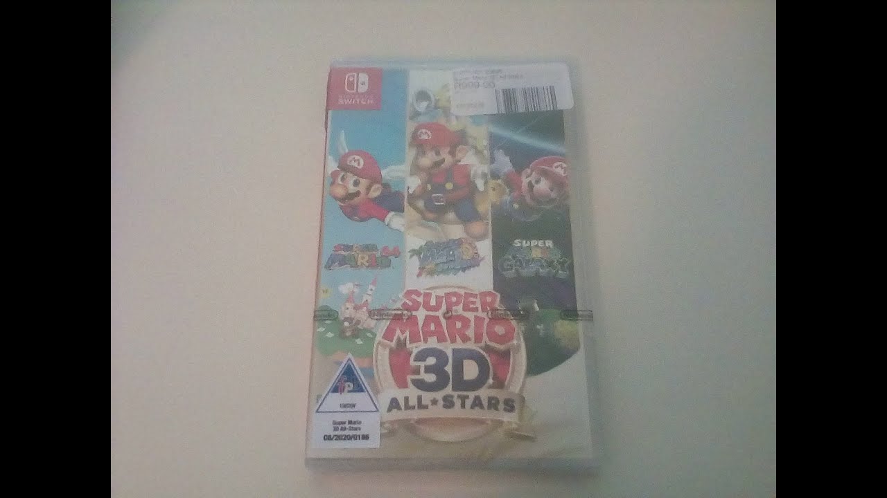 Super Mario 3D All Stars Unboxing - YouTube