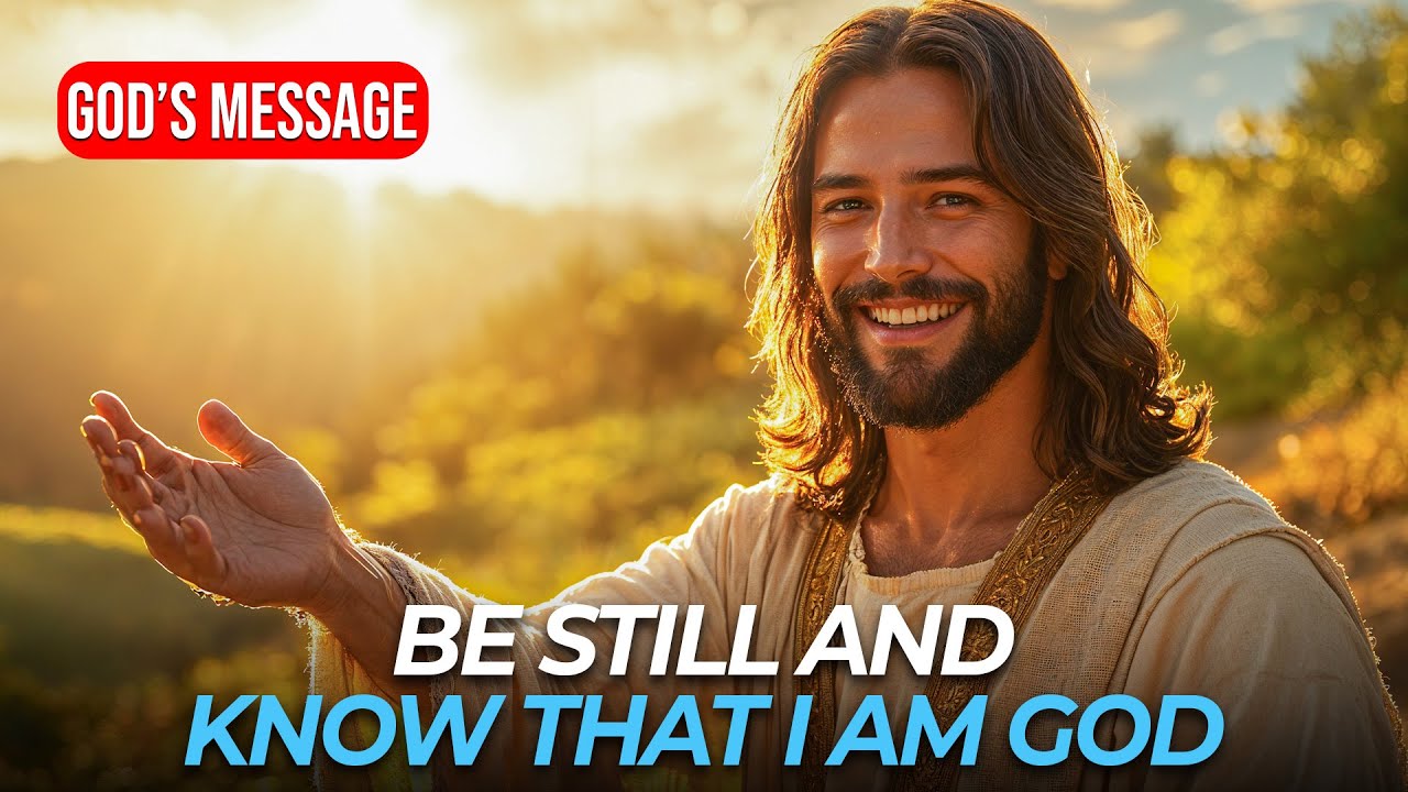 Be Still And Know That I Am God | God Says | God Message Today | Gods ...