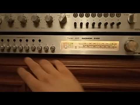 Radmor 5122 odbiór w nocy - YouTube