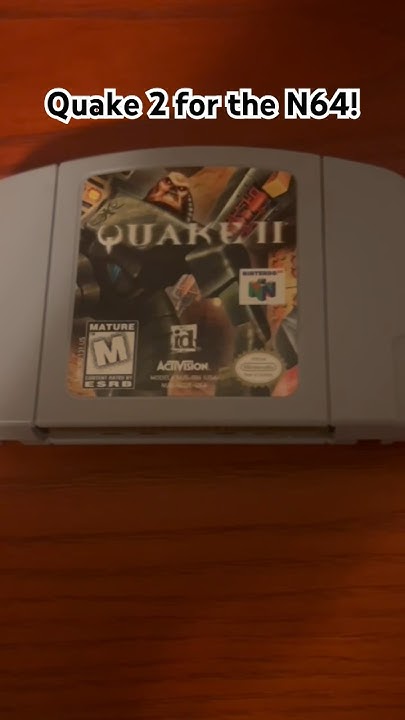 Quake 2 for the Nintendo 64! What is your favorite Quake game? #nintendo #n64 #quake #videogames ...