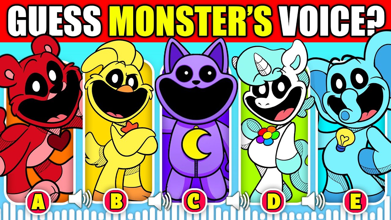IMPOSSIBLE 🔊 Guess The Voice! | Smiling Critters , POPPY PLAYTIME ...