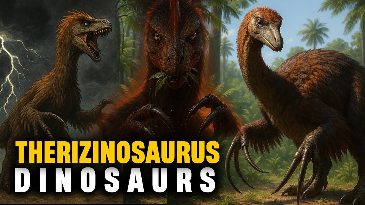 Therizinosaurus | This Dinosaur Had 3-Foot Claws—But Was a Gentle Plant ...