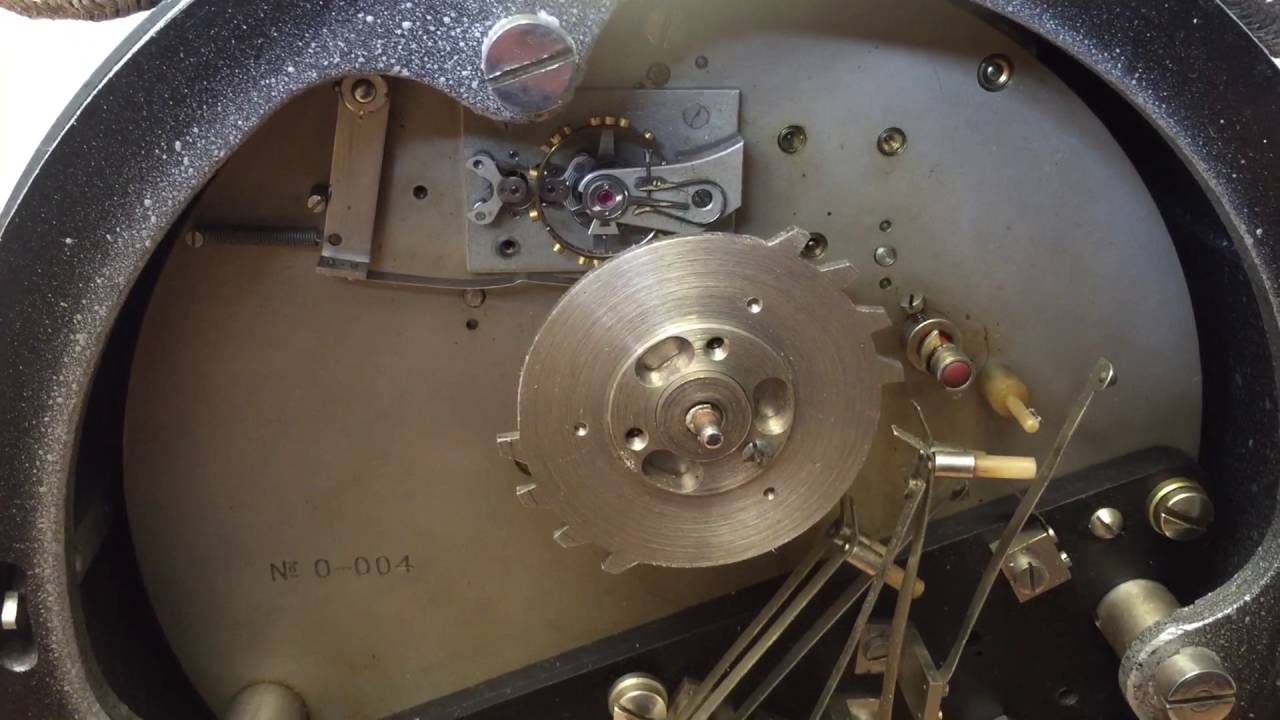 Rare Military russian clock - YouTube