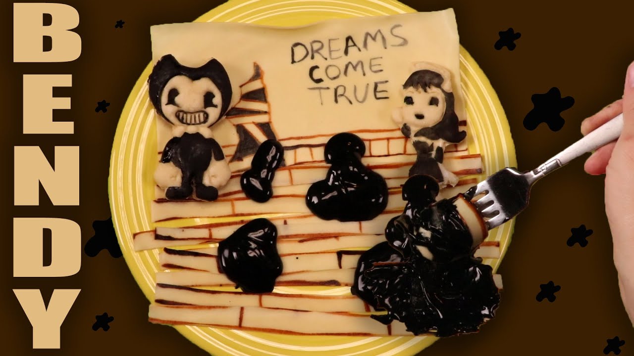 How To Make a Custom Bendy and the Ink Machine Pasta Dinner - DIY Food ...