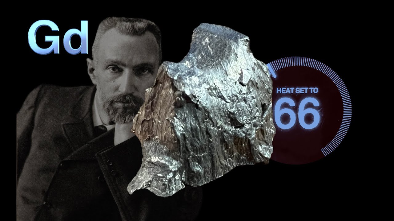 Gadolinium -- Magnetic Properties Near the Curie Temperature - YouTube