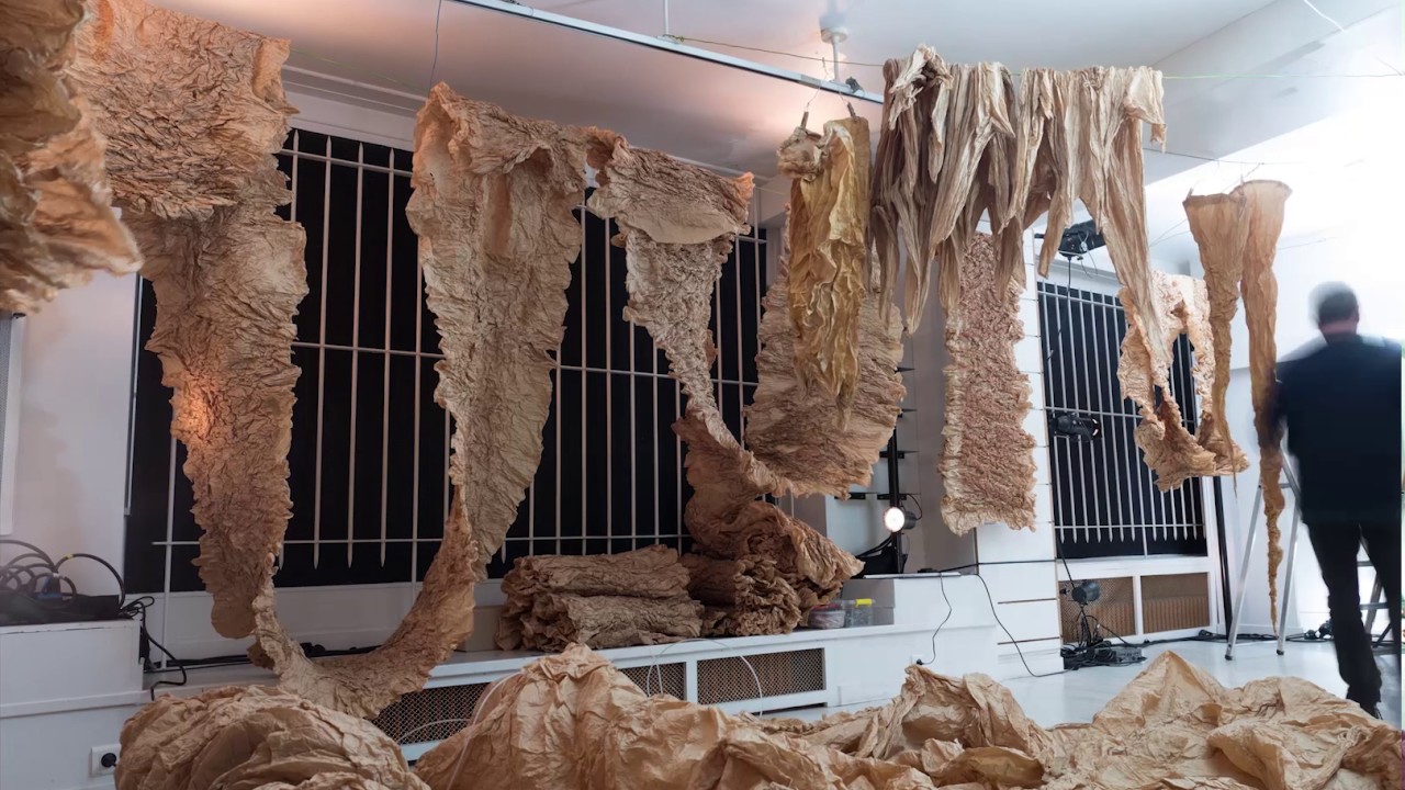 La caverne origami - Vincent Floderer (images 28mmphoto) - YouTube