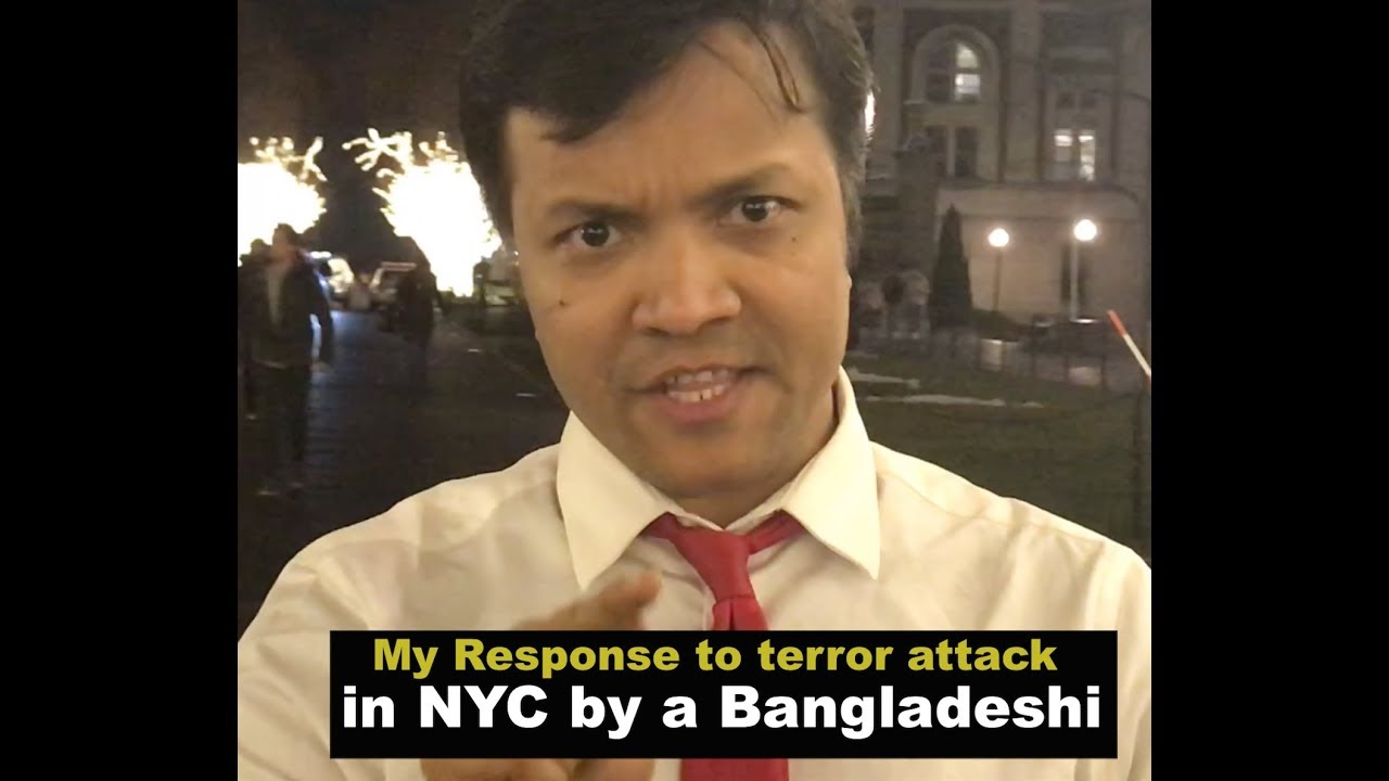 Rashidul Bari Response to Terror Attack in NYC by a Bangladeshi - YouTube