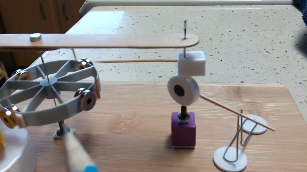 Solar Powered Mystery Magnet Motor - YouTube