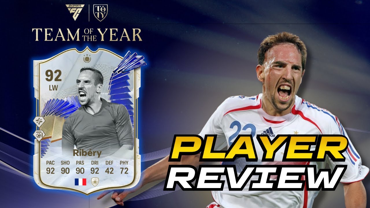 Uno de los MEJORES TIROS del JUEGO🎯 | Frank Ribery 92 | 5⭐5⭐| TOTY ICON ...