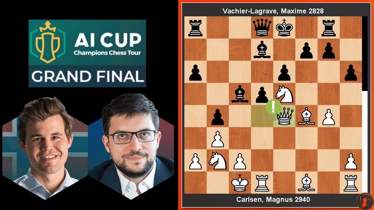 Magnus Carlsen vs Maxime Vachier-Lagrave | Grand Final Champions Chess ...