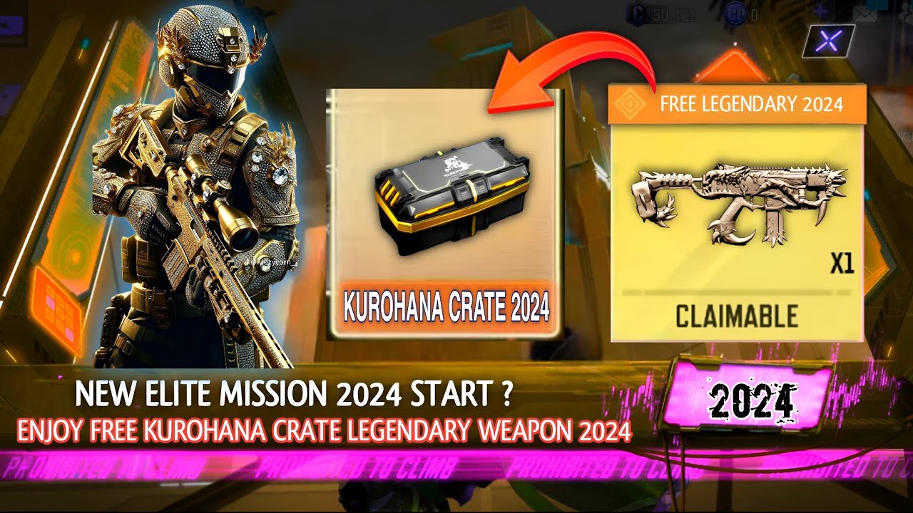How to Unlock Kurohana Crate 2024 New Elite Mission Codm |Last Chance ...