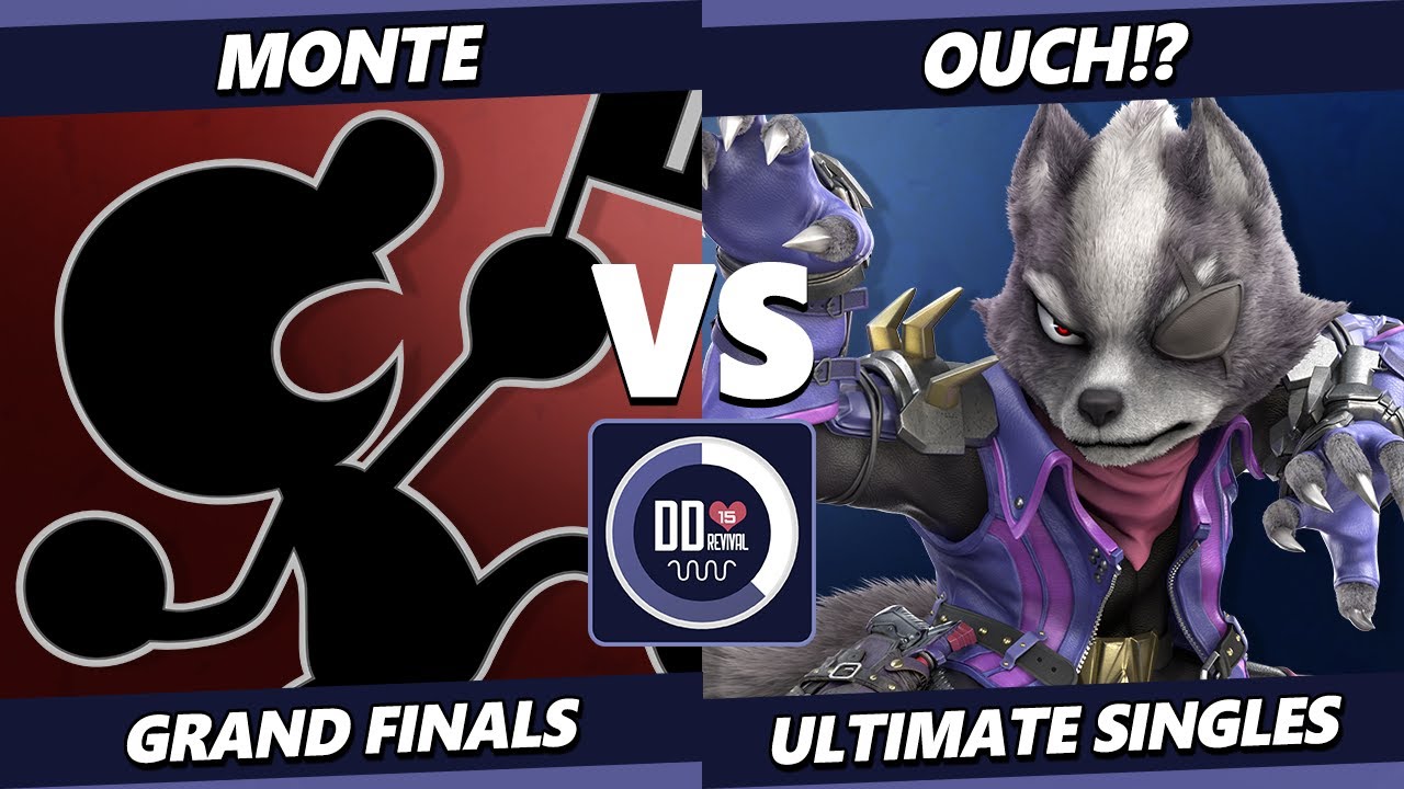 DD 15: Revival GRAND FINALS - Monte (Game & Watch) Vs. Ouch!? (Wolf ...