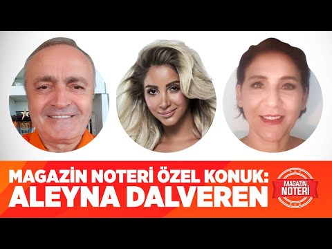 Magazin Noteri Özel Konuğu Aleyna Dalveren Tüm Sorulara Cevapladı! | Magazin Noteri
