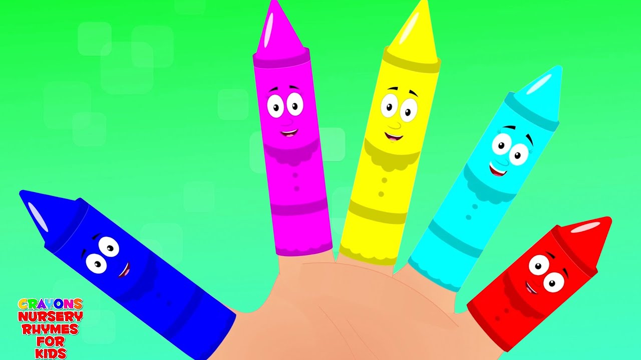 Finger Family - Nursery Rhymes & Children Songs by Crayons - YouTube