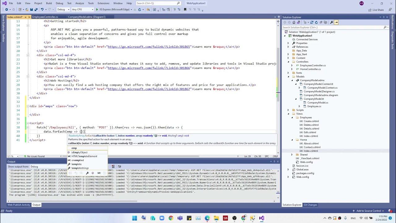 MVC Json API | شرح عربى - YouTube