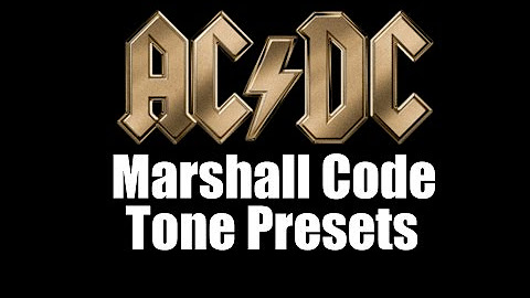 MARSHALL CODE AMP PRESETS - YouTube