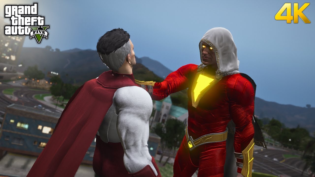 GTA 5 - Omni-Man VS Shazam | Epic Battle! - YouTube