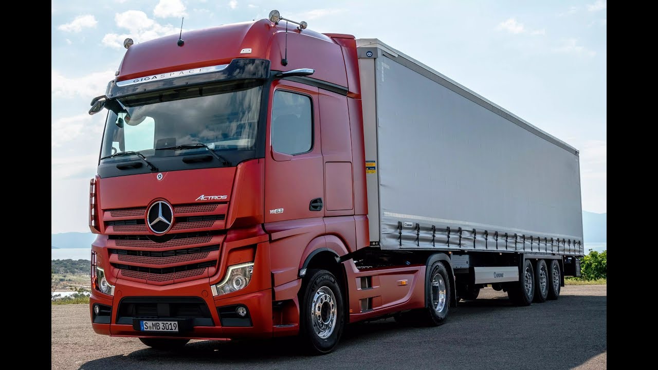 Conheça o Novo Actros Alemão (2020) - Exterior & Interior - YouTube