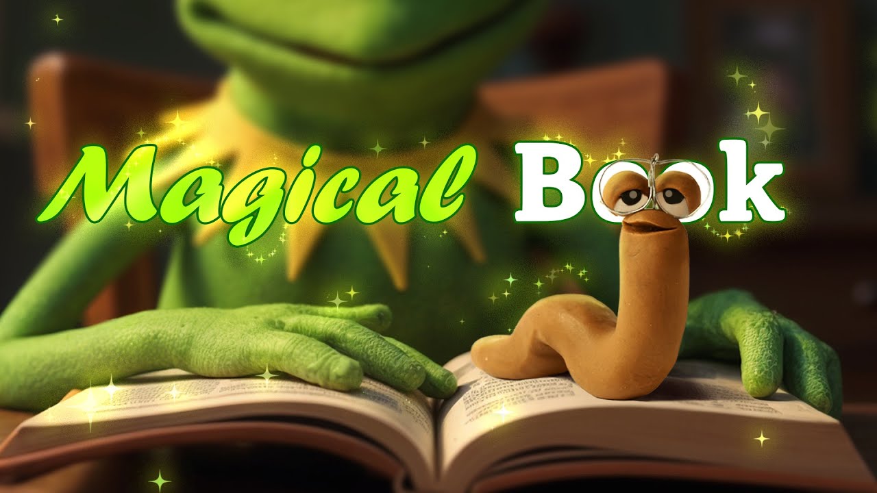 Kermit the Frog & Moley Discover the Joy of Reading - YouTube