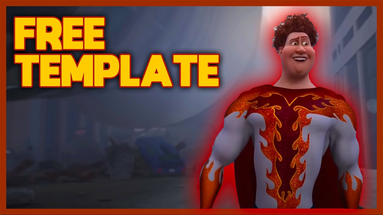 Megamind titan glow up meme (free template) - YouTube