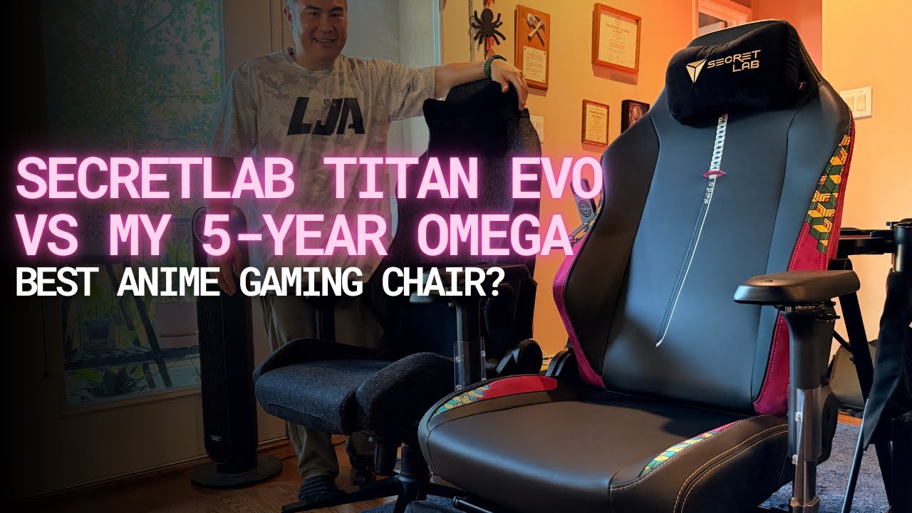 Secretlab TITAN Evo Demon Slayer Chair – Unboxing, Review & Omega ...