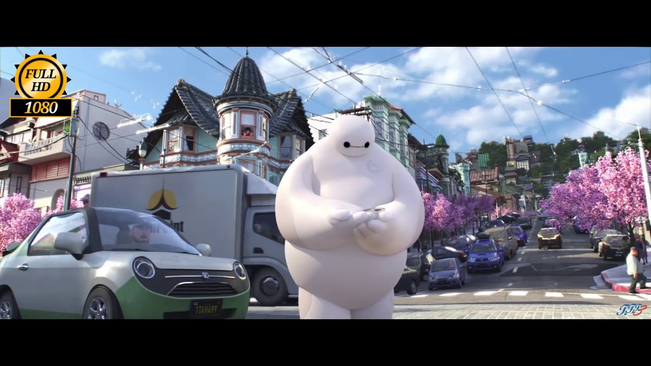 Big Hero 6 | Baymax segue Micro Robot | Scena divertente | Italiano ...