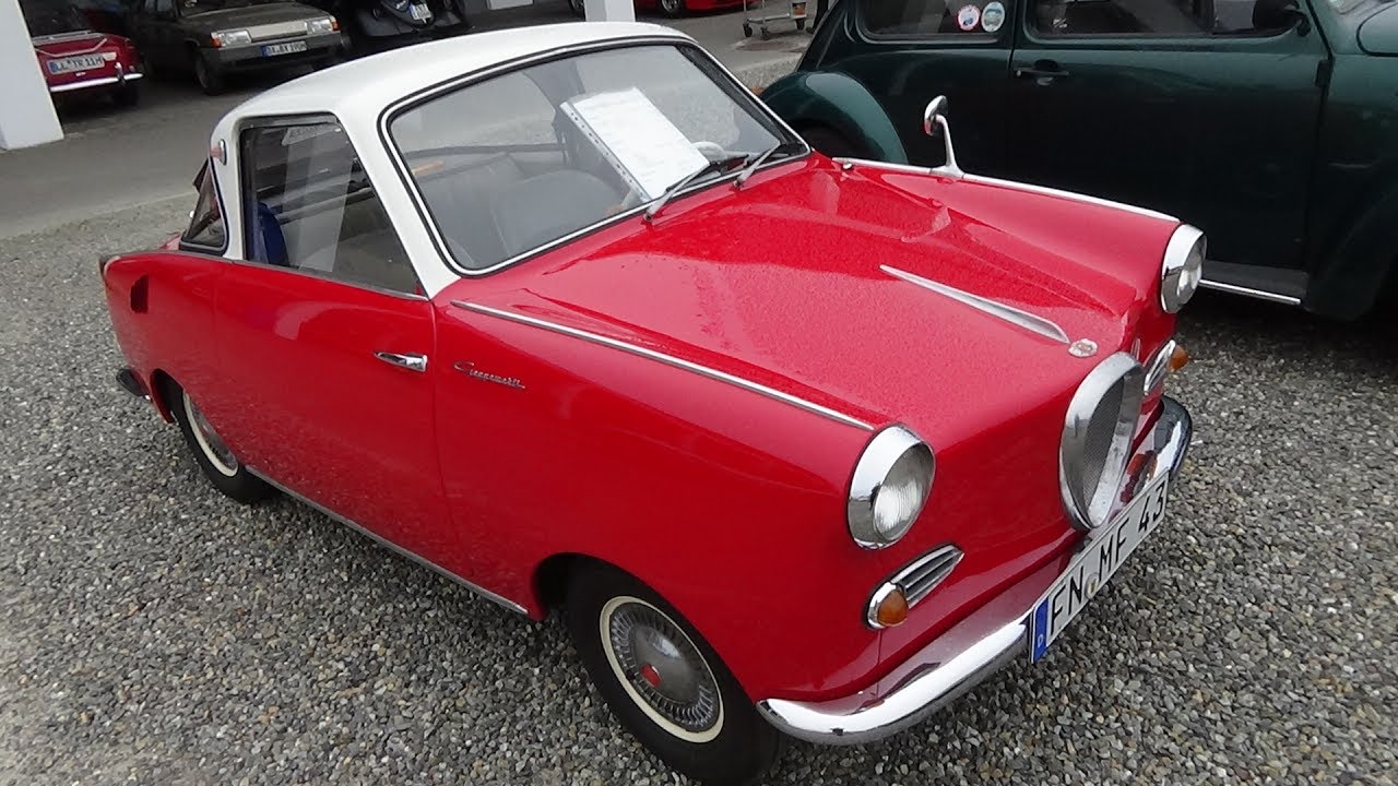 1961 Goggomobil 250 TS Coupé - Klassikwelt Bodensee 2017 - YouTube