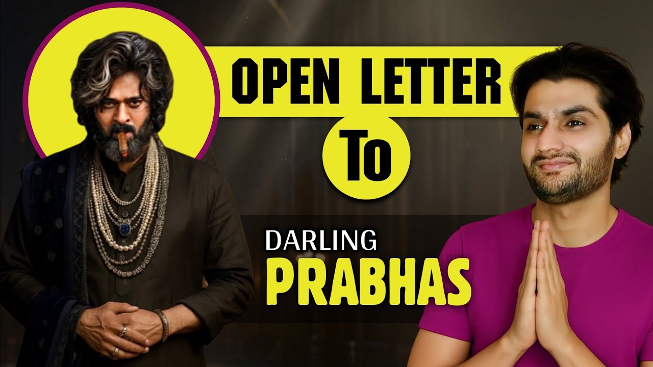 Thank You Raja Saab | Open Letter To Prabhas Darling | Filmi Prem - YouTube
