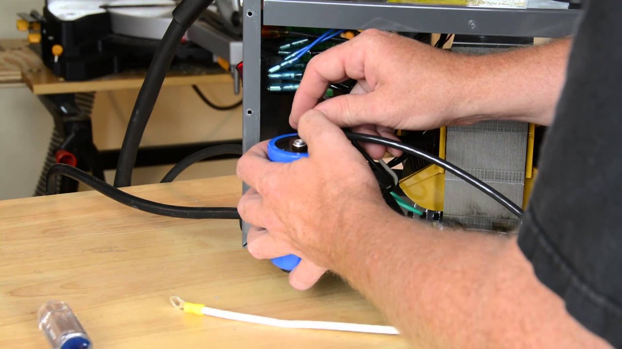 Advanced Harbor Freight 90 AMP Welder Mods 05 - YouTube