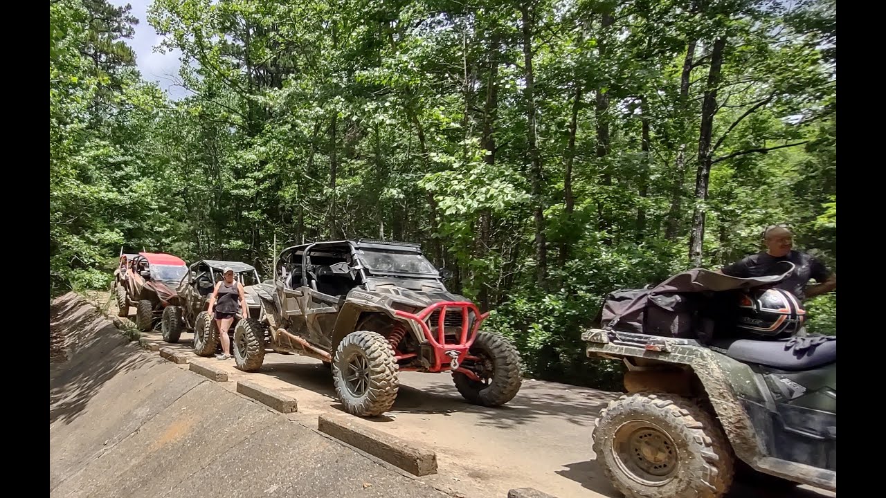 Talihina Oklahoma hot dusty trail ride - YouTube