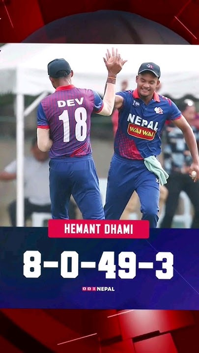 Hemant Dhami #odinepal #cricket - YouTube