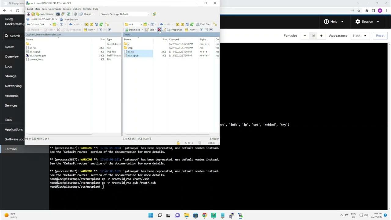 Single Interface multi node gui management setup on the Threefold Grid - YouTube