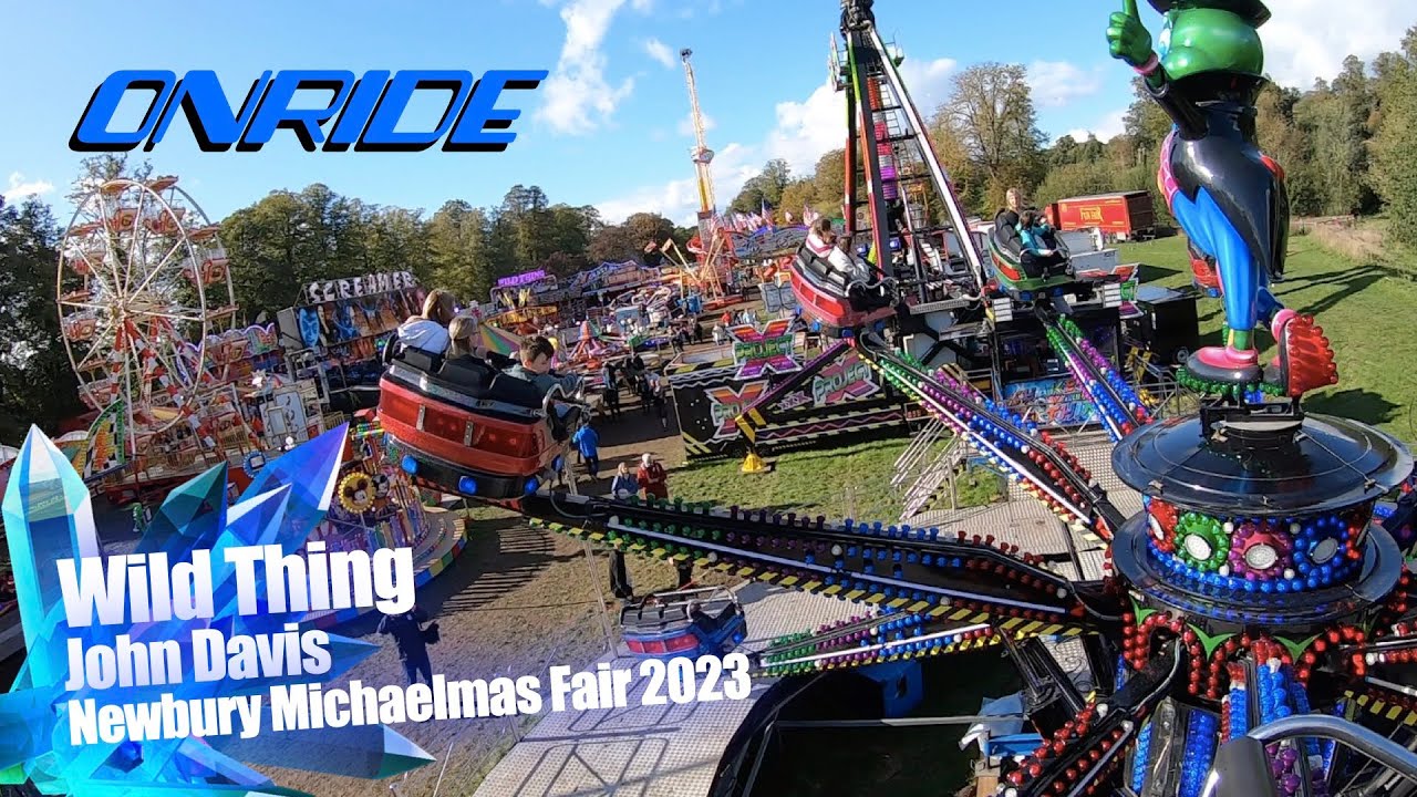 Wild Thing - John Davis (Onride) @ Newbury Michaelmas Fair 2023 - YouTube