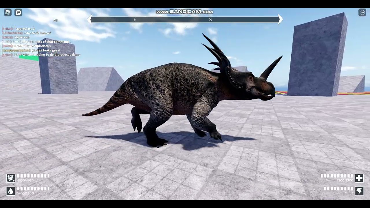 Diplodocus and Styracosaurus showcase | Prior Extinction - YouTube