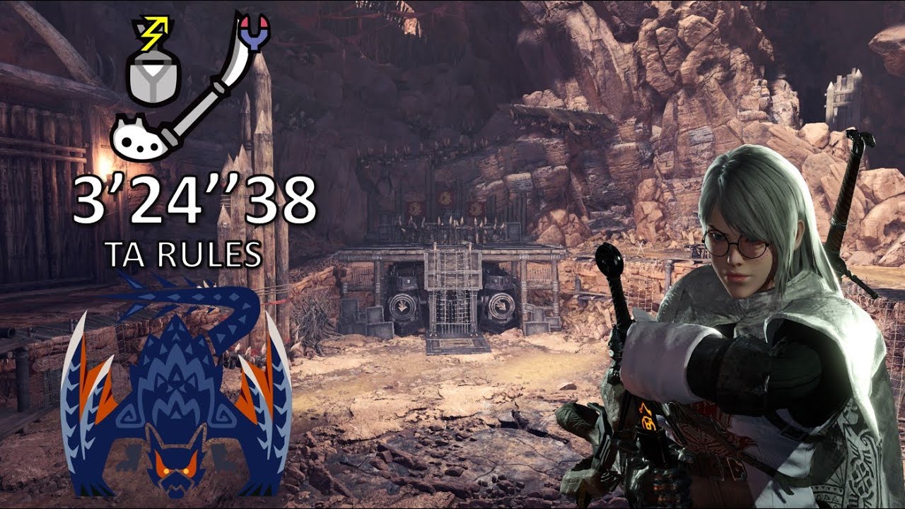 [MHW:IB|PC]★M3 Special Arena: MR Nargacuga 3'24 Insect Glaive TA Rules ...