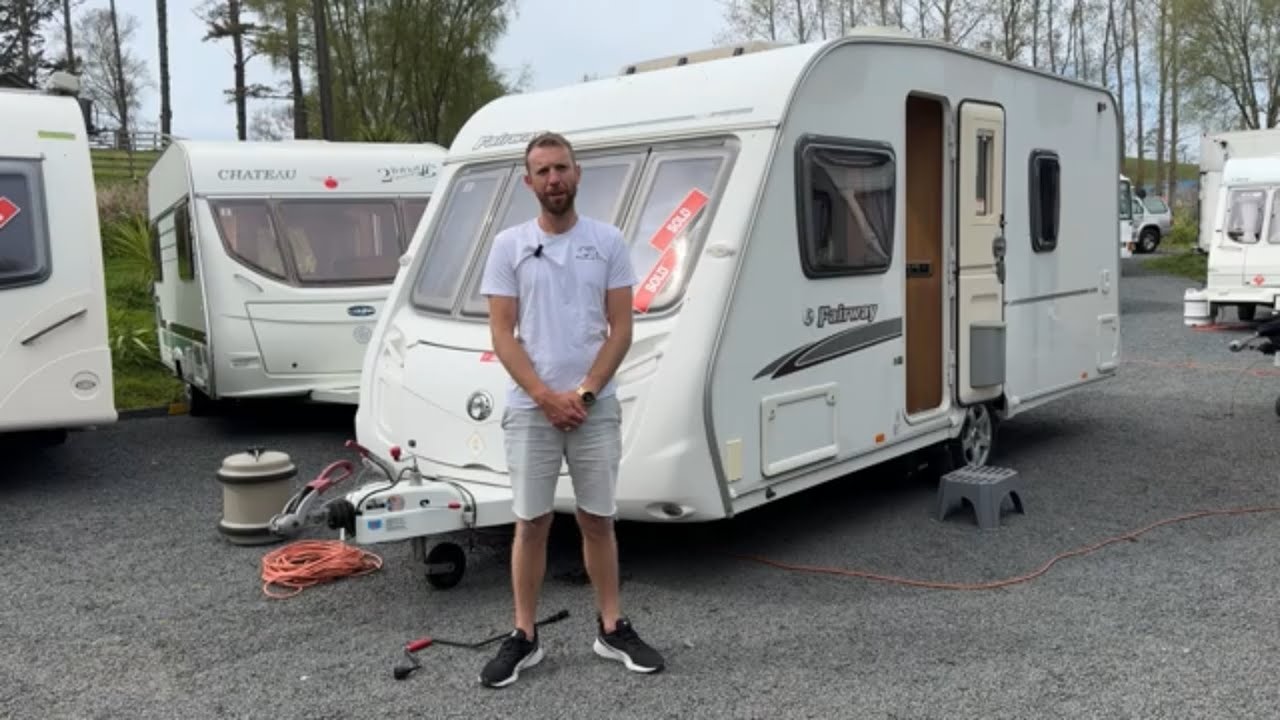 How to setup your English Caravan - Swift UK caravan setup guide - YouTube