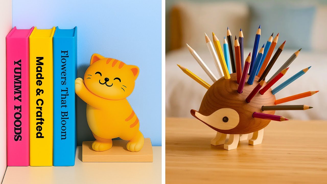 BUAT HAL-HAL LUCU UNTUK PERLENGKAPAN SEKOLAH DAN RUMAH 🎒🏠 Kerajinan ...