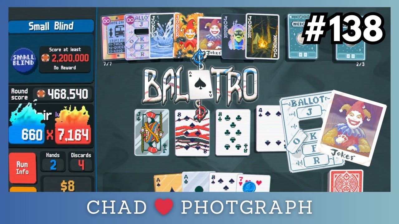 The Hanging Chad + Photograph Combo is Live [Balatro #138] - YouTube
