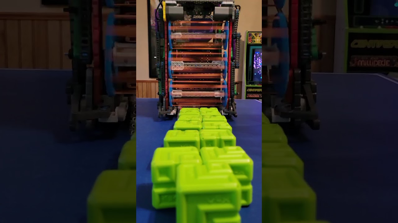 Vex IQ Full Volume - improved intake #vexrobotics - Go IT