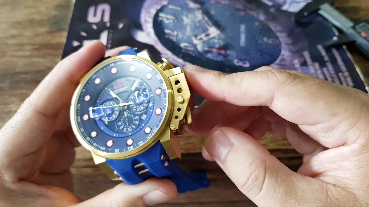 Invicta I Force 25273 Calendário Cronógrafo - ANÁLISE COMPLETA - YouTube
