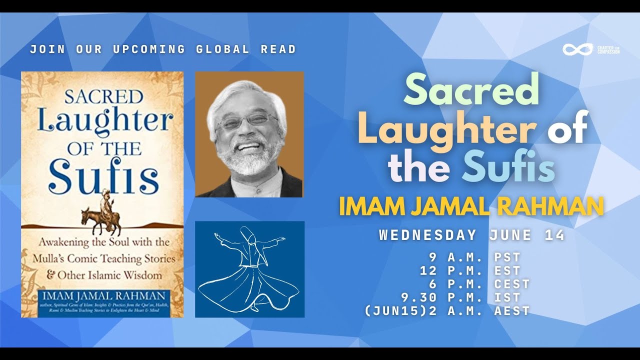 Global Read: Sacred Laughter of the Sufis by Imam Jamal Rahman - YouTube