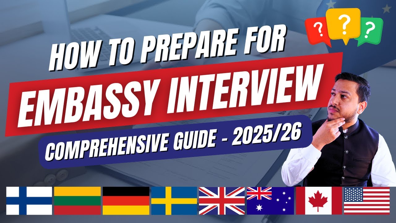 Prepare for Student Visa / Embassy Interview || Embassy Questions for ...