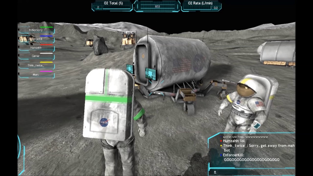 Moonbase Alpha Part ONE - YouTube