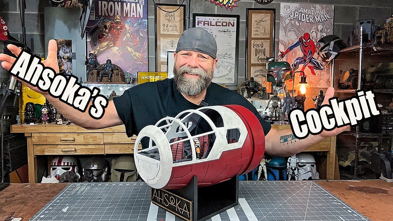 I Printed and Painted The T 6 Jedi Shuttle Cockpit Ahsoka from ...