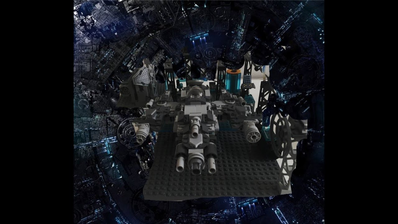 LEGO CYBERTRONION SPACE STATION! - YouTube
