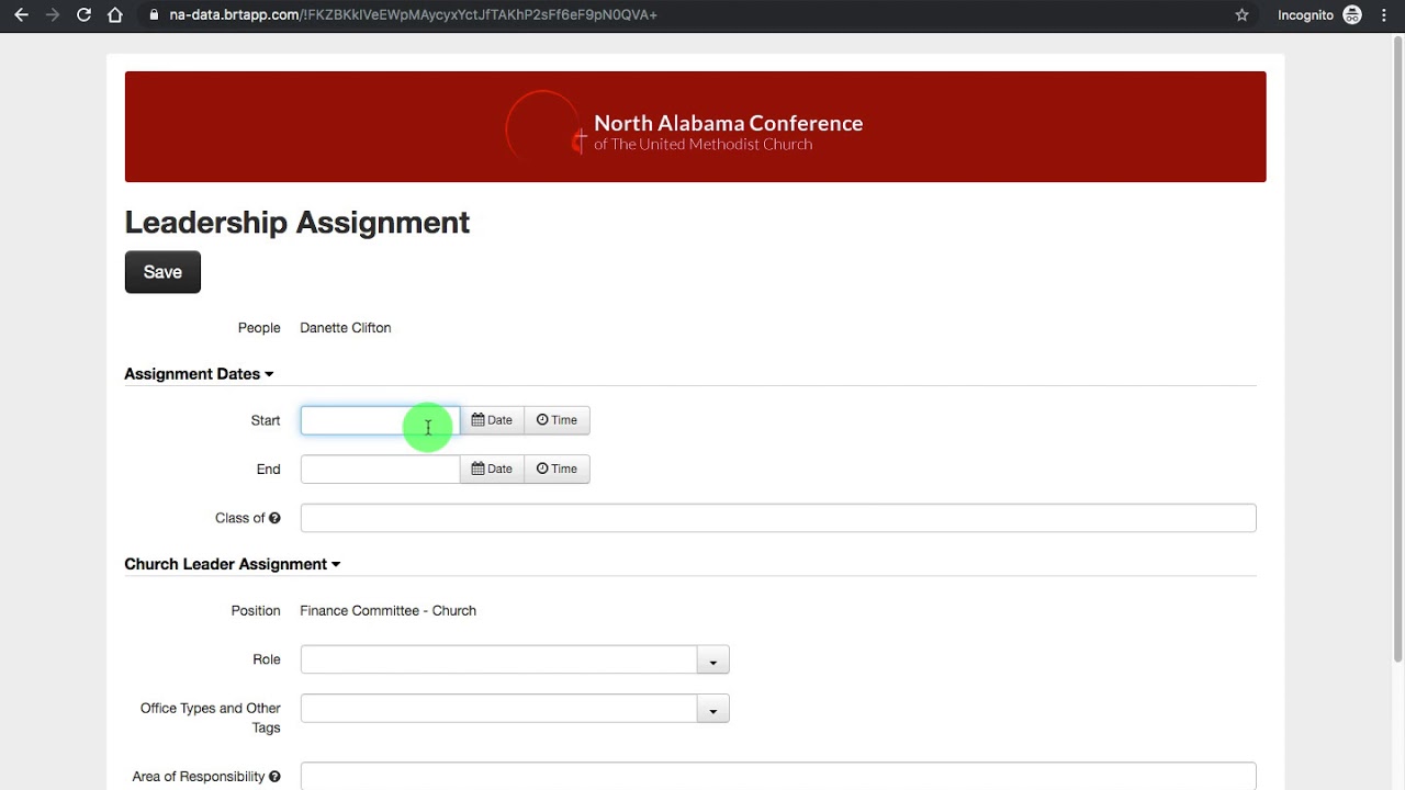 Charge Conference Leadership Report - YouTube