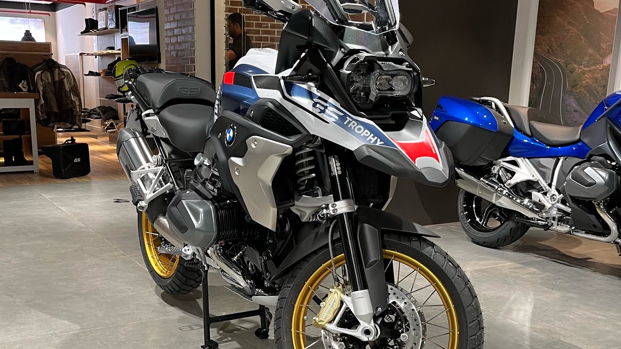 🚀🚀NOVA BMW GS TROPHY 1250 UMA MOTO ABSOLUTA E COMPLETA, COM SUSPENSÃO ...