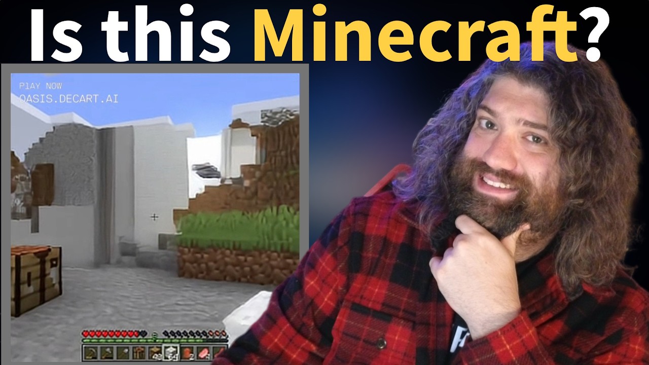 The AI Minecraft Situation is Crazy - Neural Network Minecraft with ...