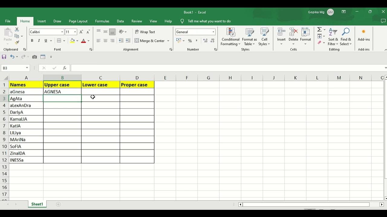 Ms Excel Case Function Excel Excelformula Exceltips English Youtube