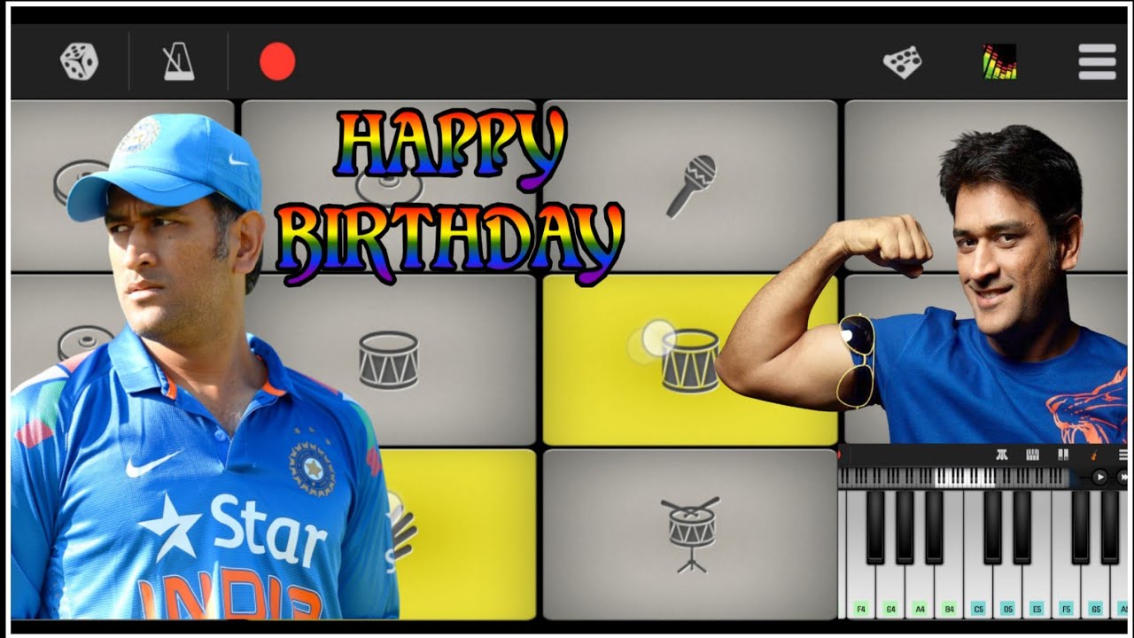 Happy Birthday Dhoni - M.S.Dhoni Birthday Special - Vaathi Coming On ...